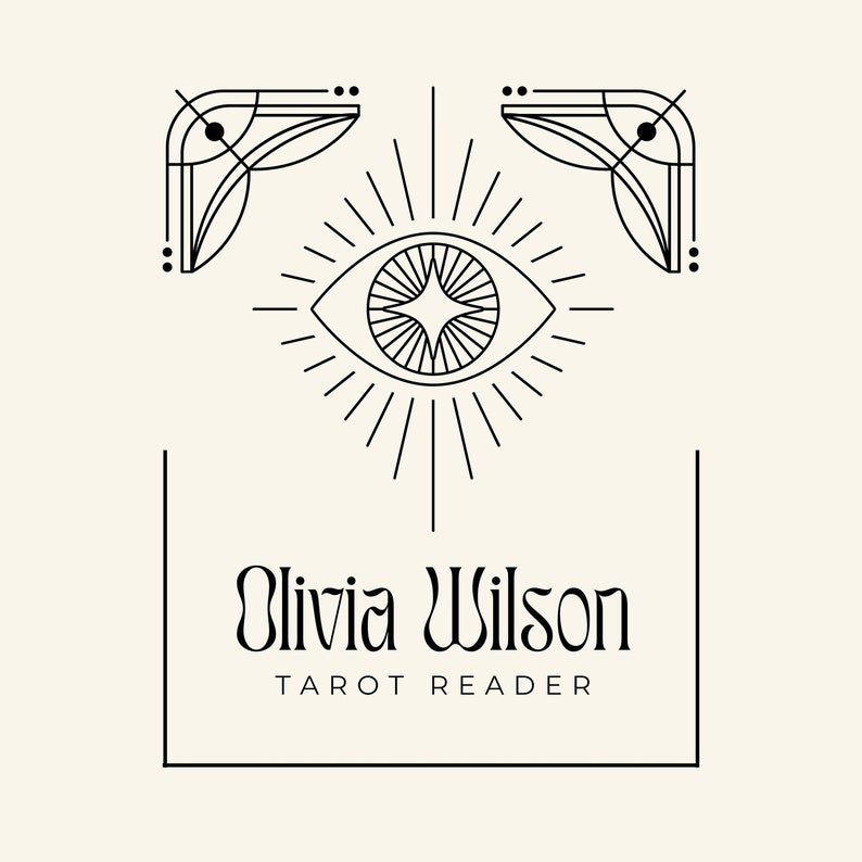 Tarot Logo Design | Tarot Reader Logo Design | Tarot Reader Logo ...