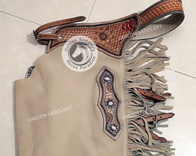 Custom Chinks & Chap Made to Measure Handmade Leather Chinks /chap - Etsy