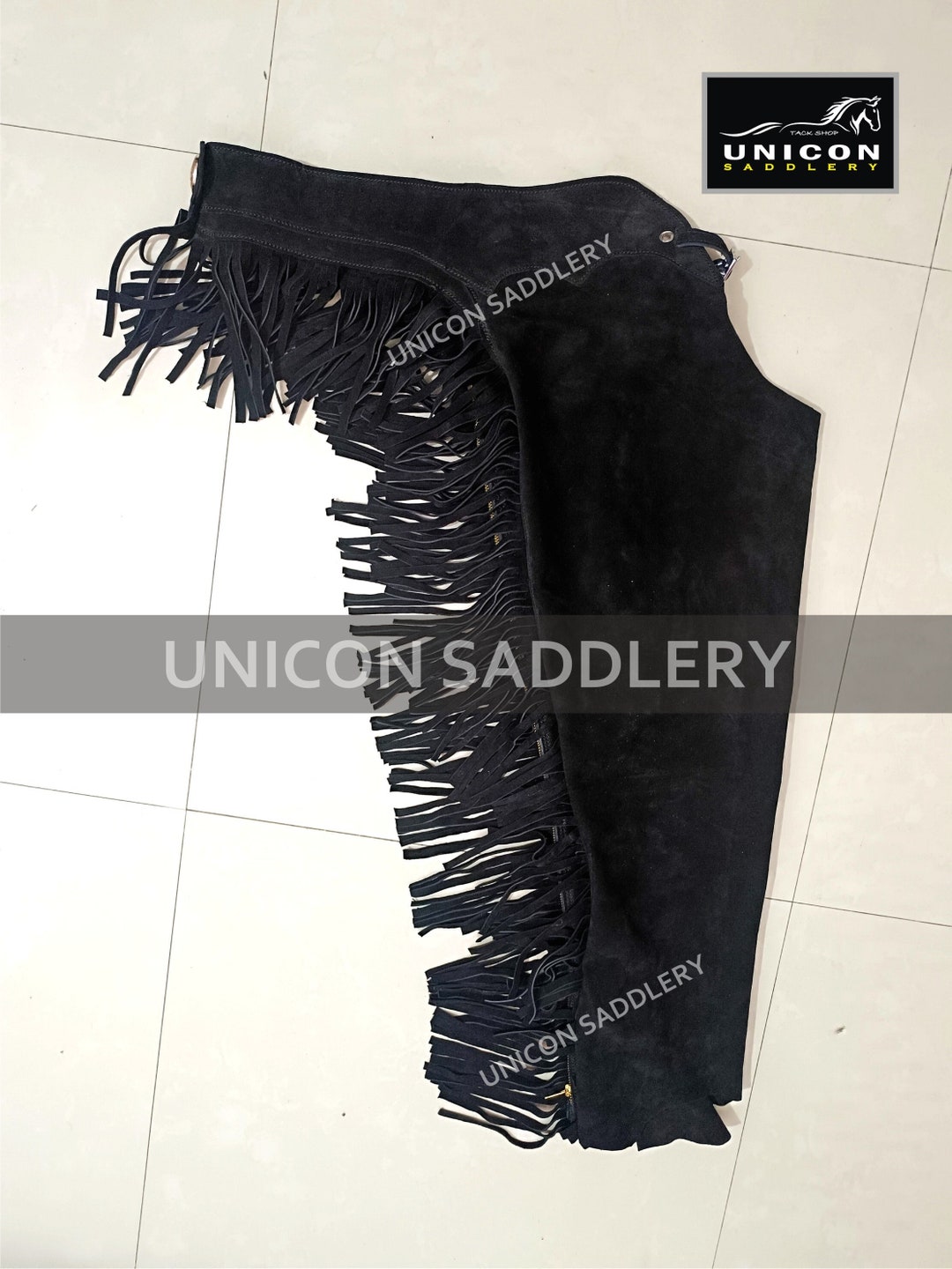 Custom Made Suede Leather Western Chinks / Chaps Soft Quality Leather ...