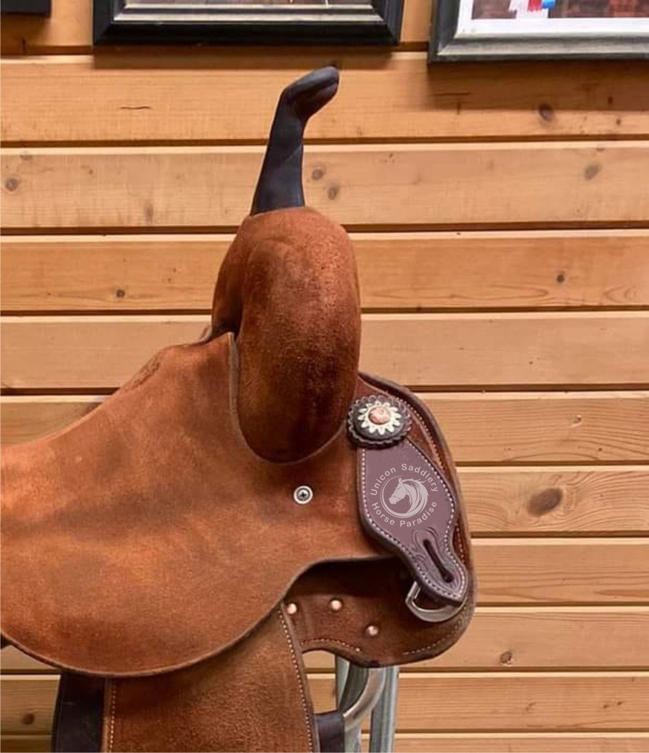 Western Rough Out Barrel Racing Saddle With Matching Tack Set - Etsy