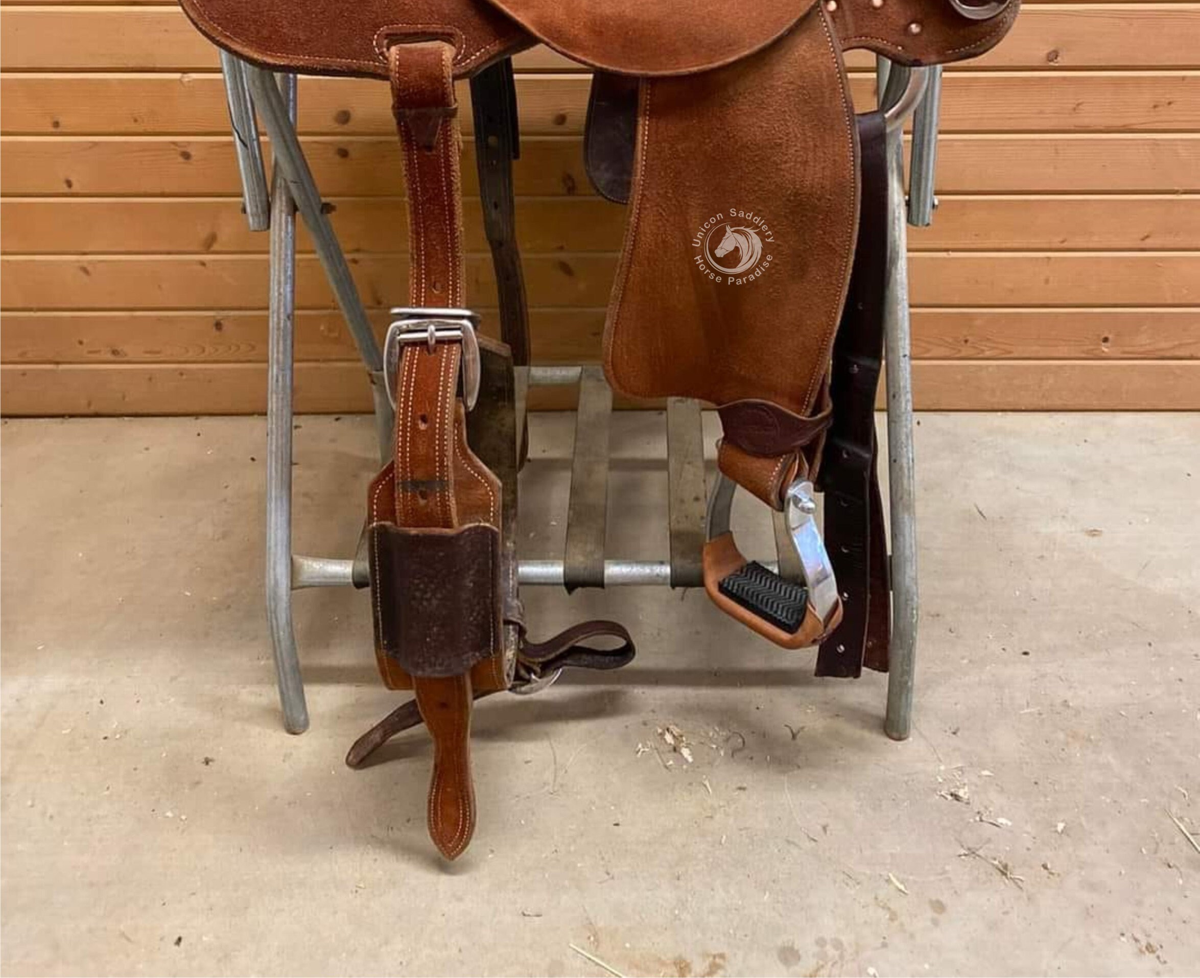 Western Rough Out Barrel Racing Saddle With Matching Tack Set - Etsy