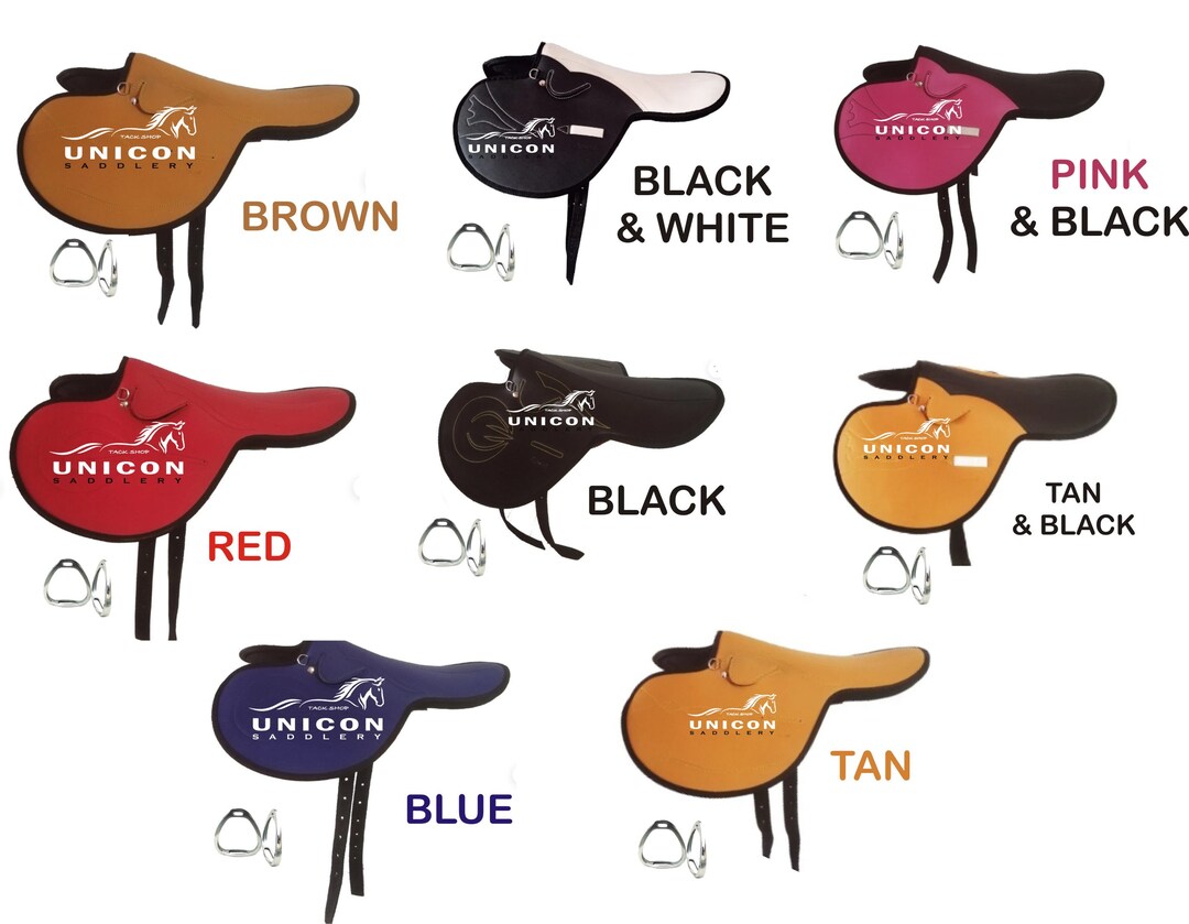 Lightweight Synthetic Horse Racing Saddle With Aluminum Stirrups - Etsy