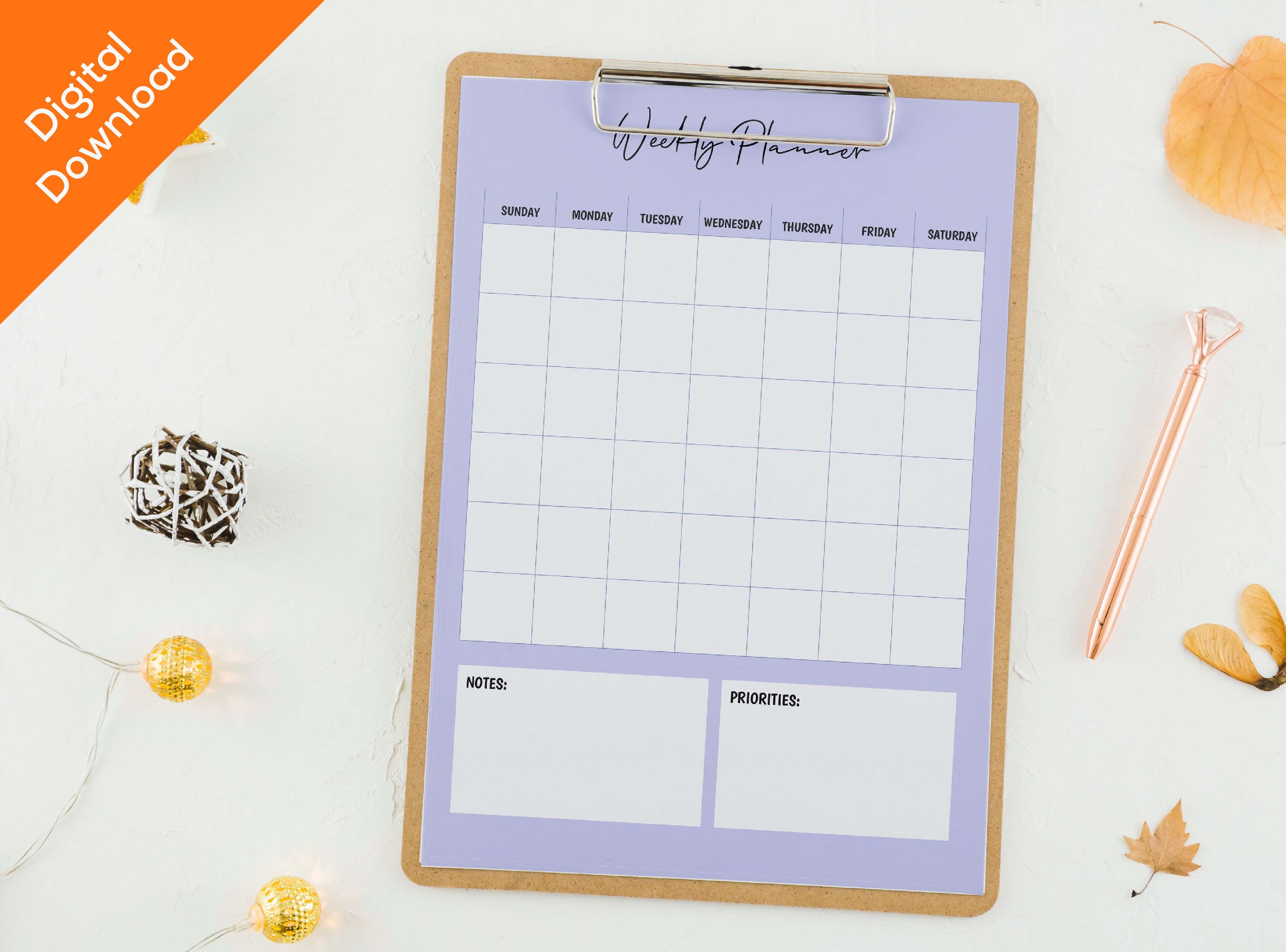 Printable Editable Weekly Schedule Weekly to Do List - Etsy