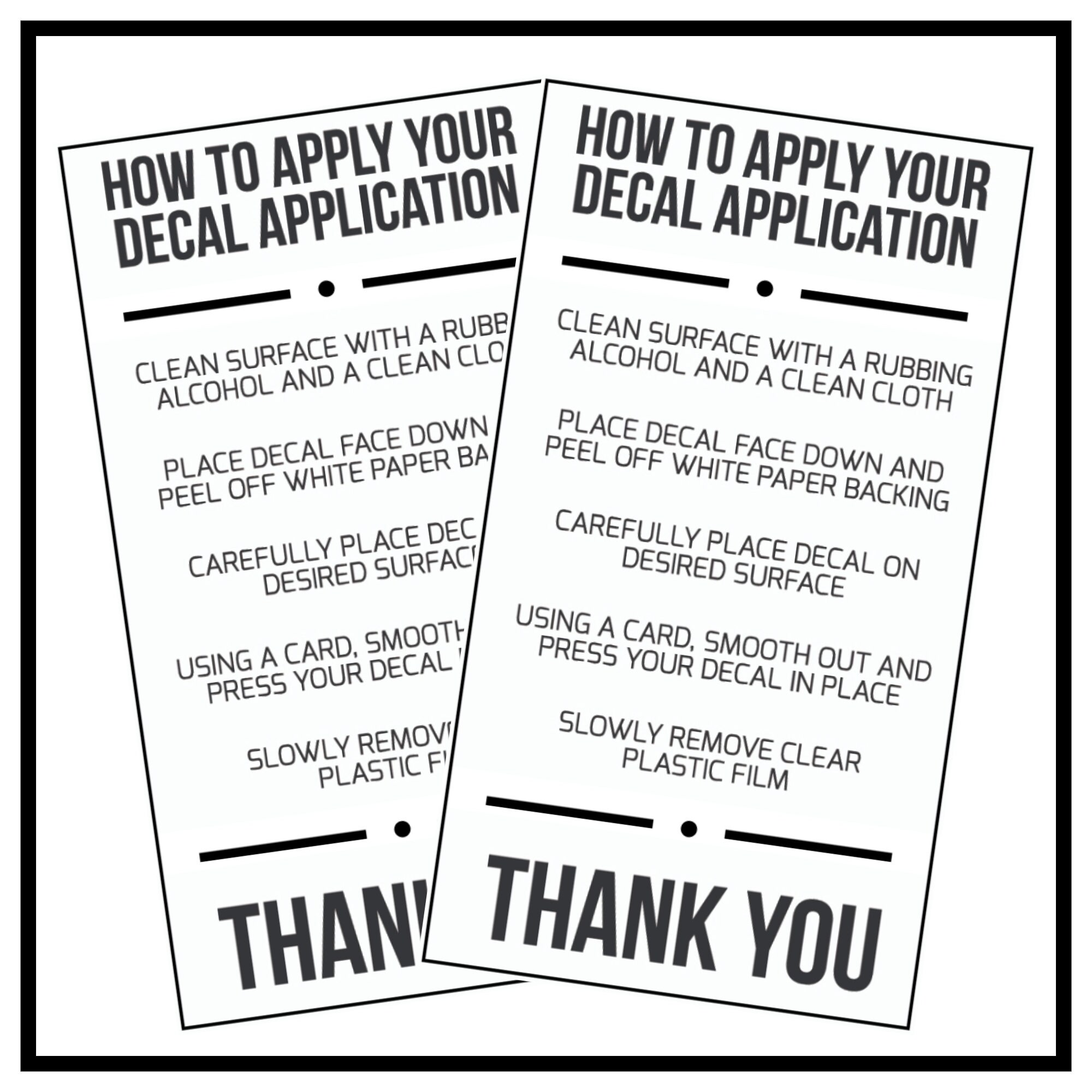 How to Apply Decal Svg, How to Apply Decal Card Svg | How to Apply ...