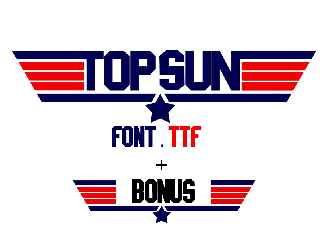 Top Gun Font Ttf at Tracy Garza blog