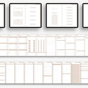 2022-2023 Digital Planner, Stickers, Notebook (goodnotes, Ipad) - Etsy