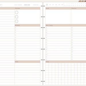2022-2023 Digital Planner, Stickers, Notebook (goodnotes, Ipad) - Etsy