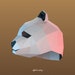 Panda Head Template, DIY Gift Idea, DIY Printable Animal Mask, Instant ...