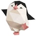 Penguins Papercraft Template, Papercraft Pattern, Animal Papercraft ...