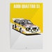 Audi Quattro S1 Poster Racing Icons: Rally Wall Art - Etsy