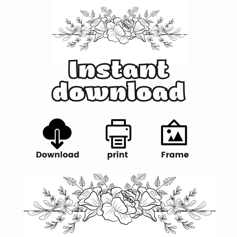 Printable Plant Coloring Pages, Trendy Coloring Pages, Plant Coloring ...