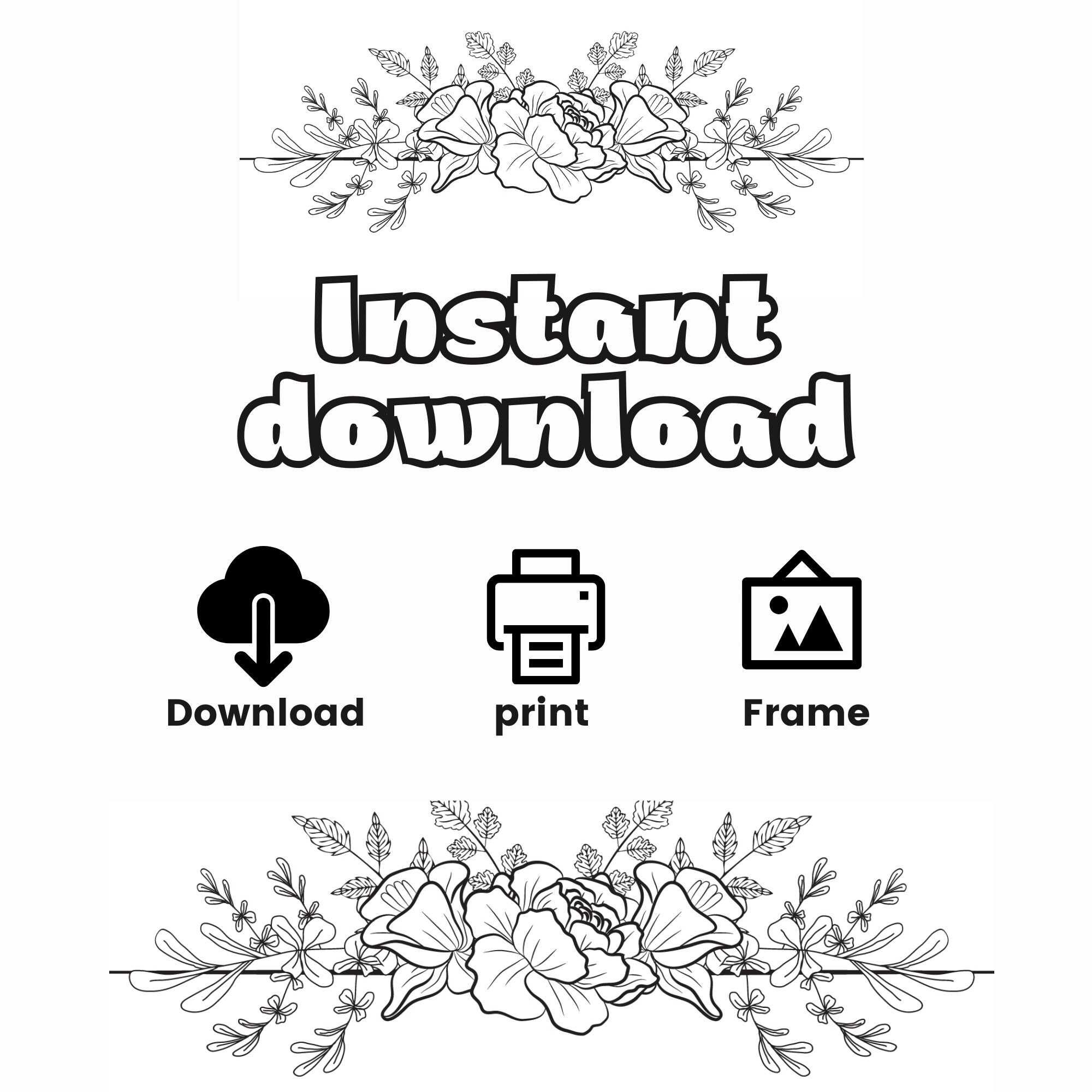 Printable Plant Coloring Pages, Trendy Coloring Pages, Plant Coloring ...