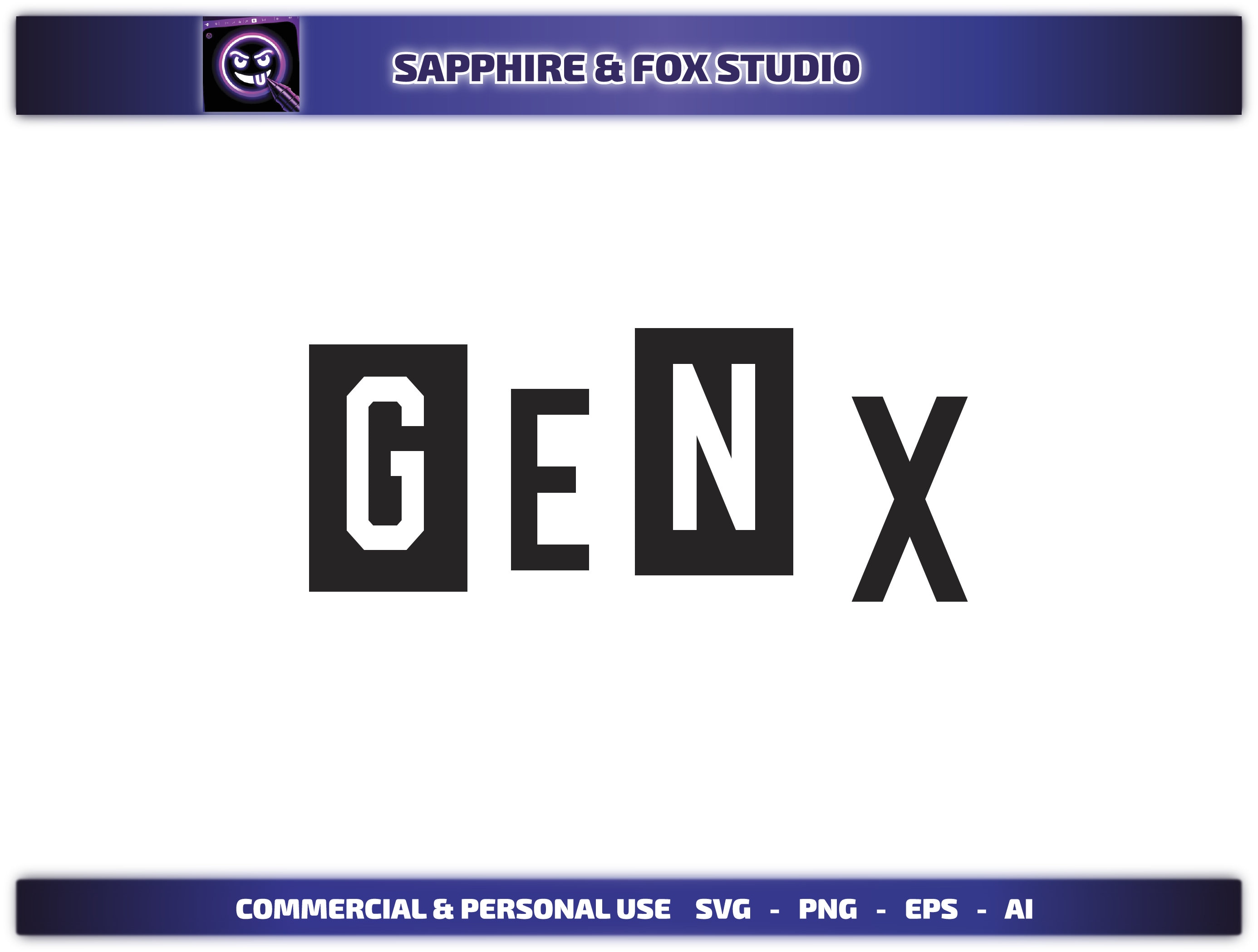 Gen X SVG, Generation X SVG, Retro Gen X Shirt, Gift for Gen X, Cricut ...