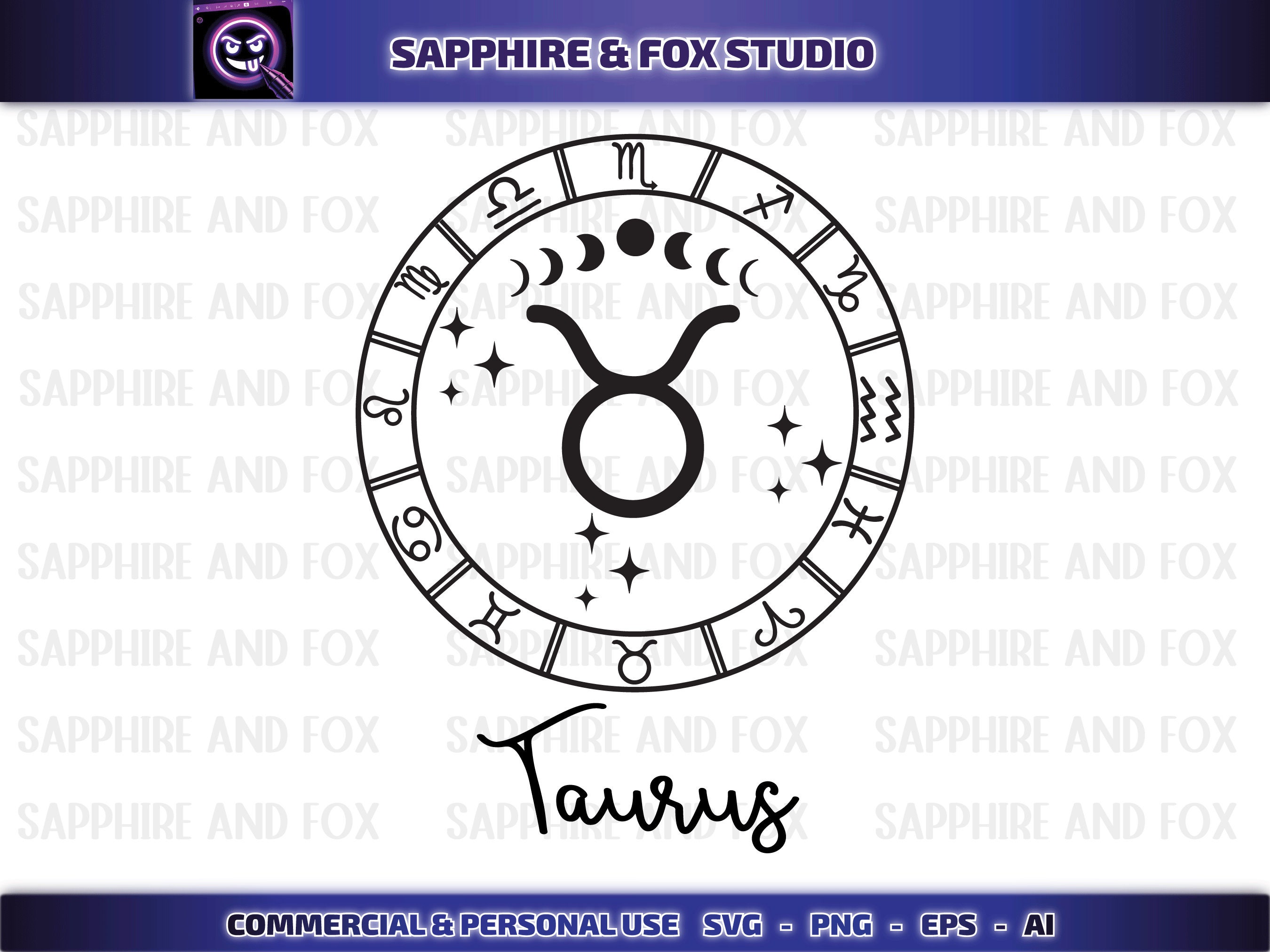 Taurus SVG, Zodiac Sign SVG, Zodiac SVG, Cricut Cut File, Zodiac Shirt ...