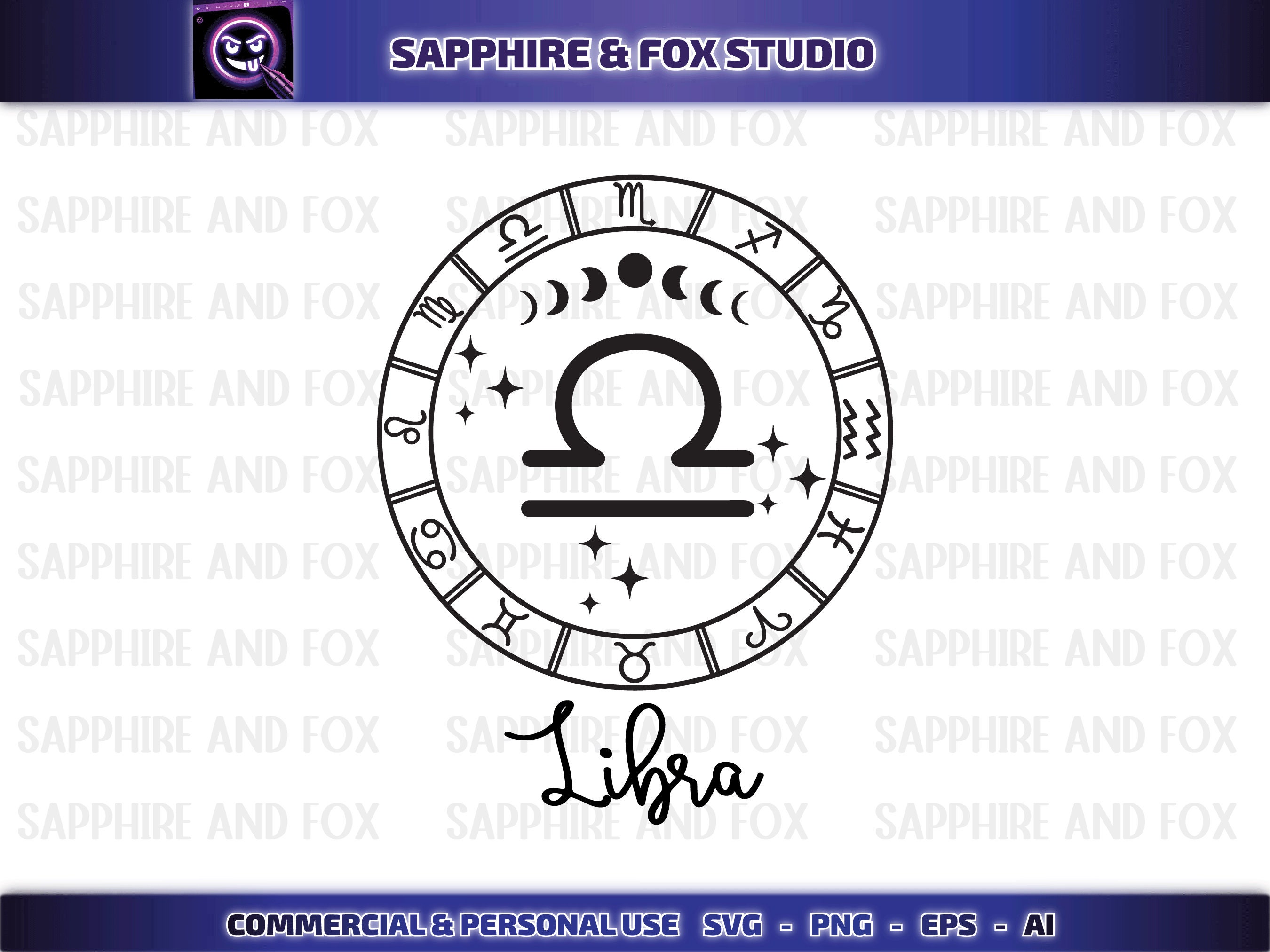 Libra SVG, Zodiac Sign SVG, Cricut Cut File, Zodiac Clipart, Zodiac SVG ...