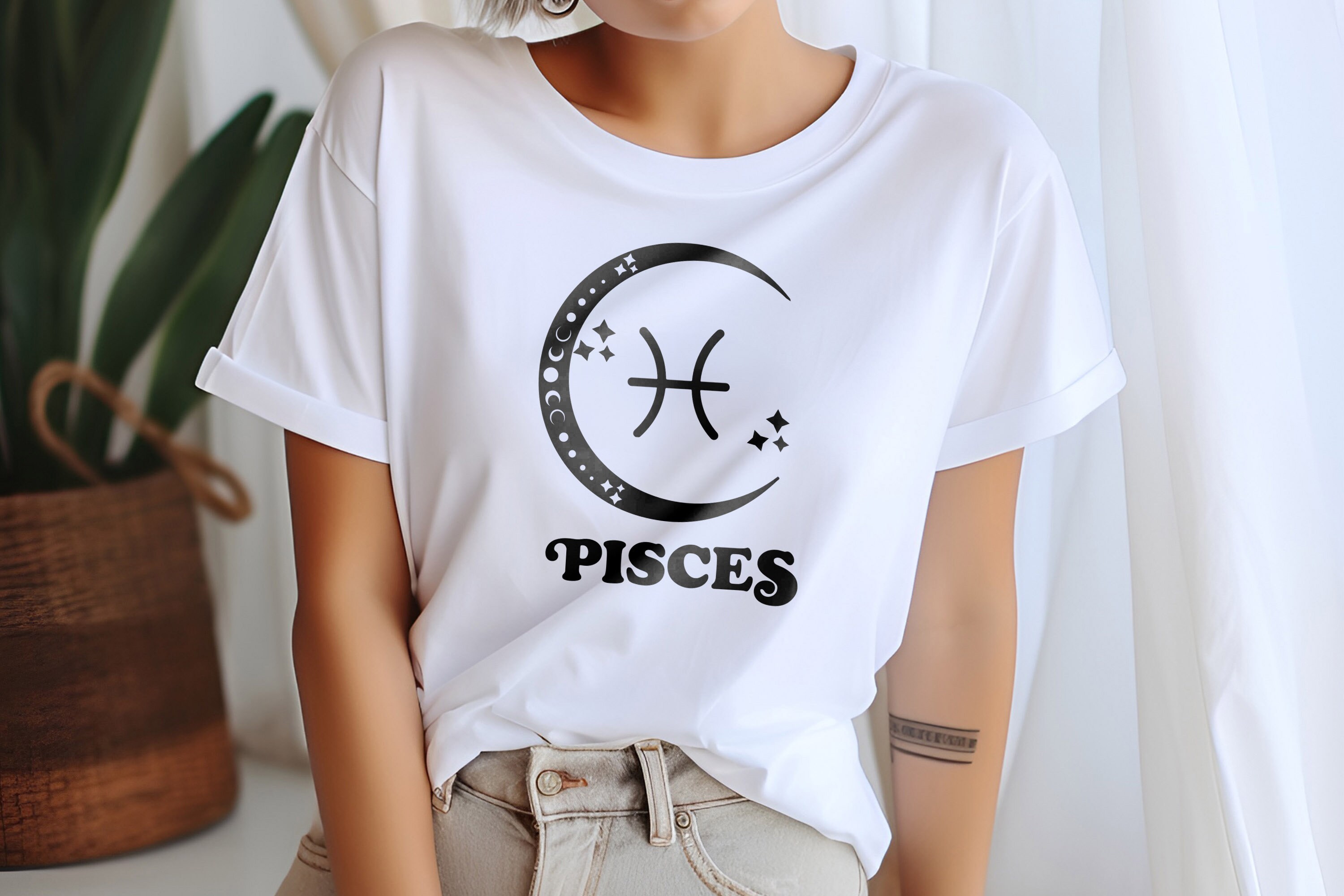 Pisces SVG, Zodiac Sign SVG, Cricut Cut File, Astrology Signs, Zodiac ...