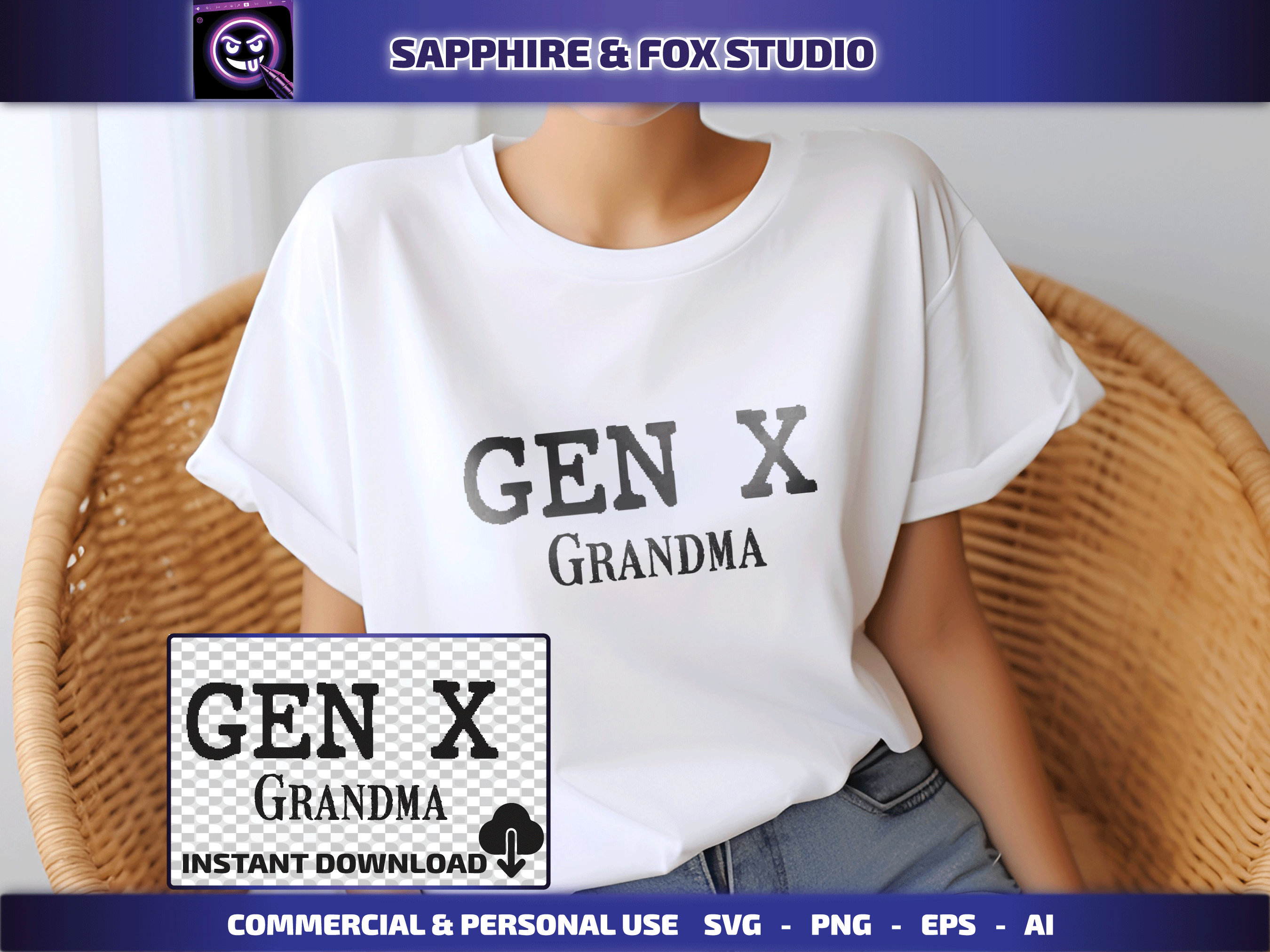 Gen X Grandma SVG, Gen X SVG, Generation X SVG, Retro Gen X Shirt, Gift ...