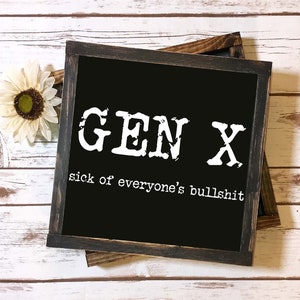 Gen X SVG, Generation X SVG, Retro Gen X Shirt, Gift for Gen X, Cricut ...