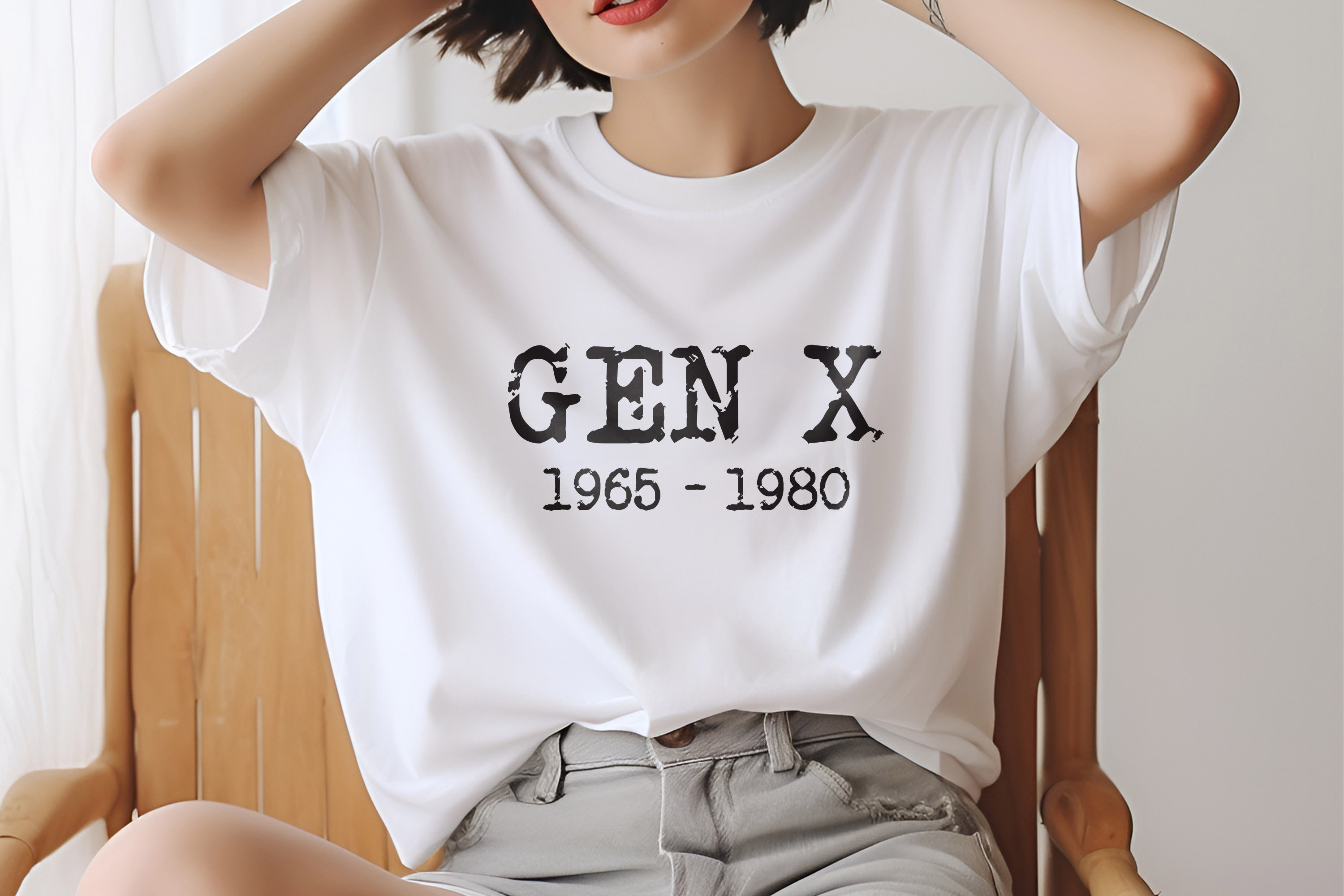 Gen X 1965-1980 SVG, Gen X SVG, Generation X SVG, Retro Gen X Shirt ...