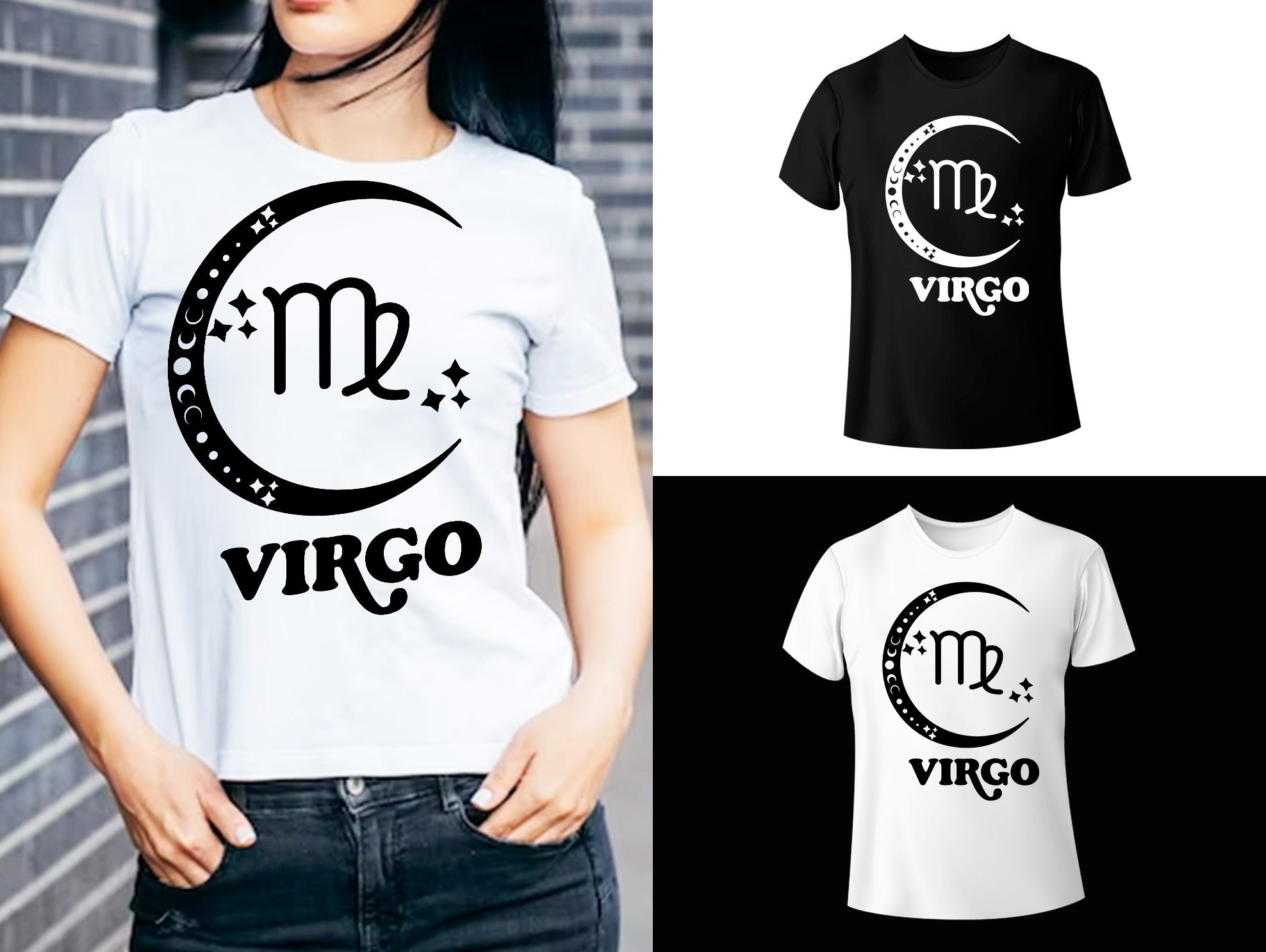 Virgo SVG, Zodiac Sign SVG, Cricut Cut File, Zodiac SVG, Zodiac Shirt ...
