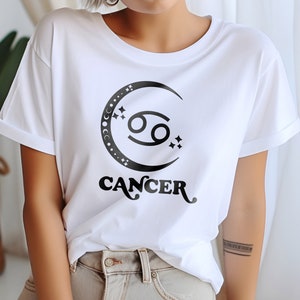 Cancer SVG, Zodiac Sign SVG, Cricut Cut File, Zodiac SVG, Zodiac Shirt ...