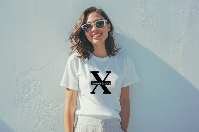 Generación X SVG, Generación X SVG, Generación X SVG, Camisa Retro Gen ...