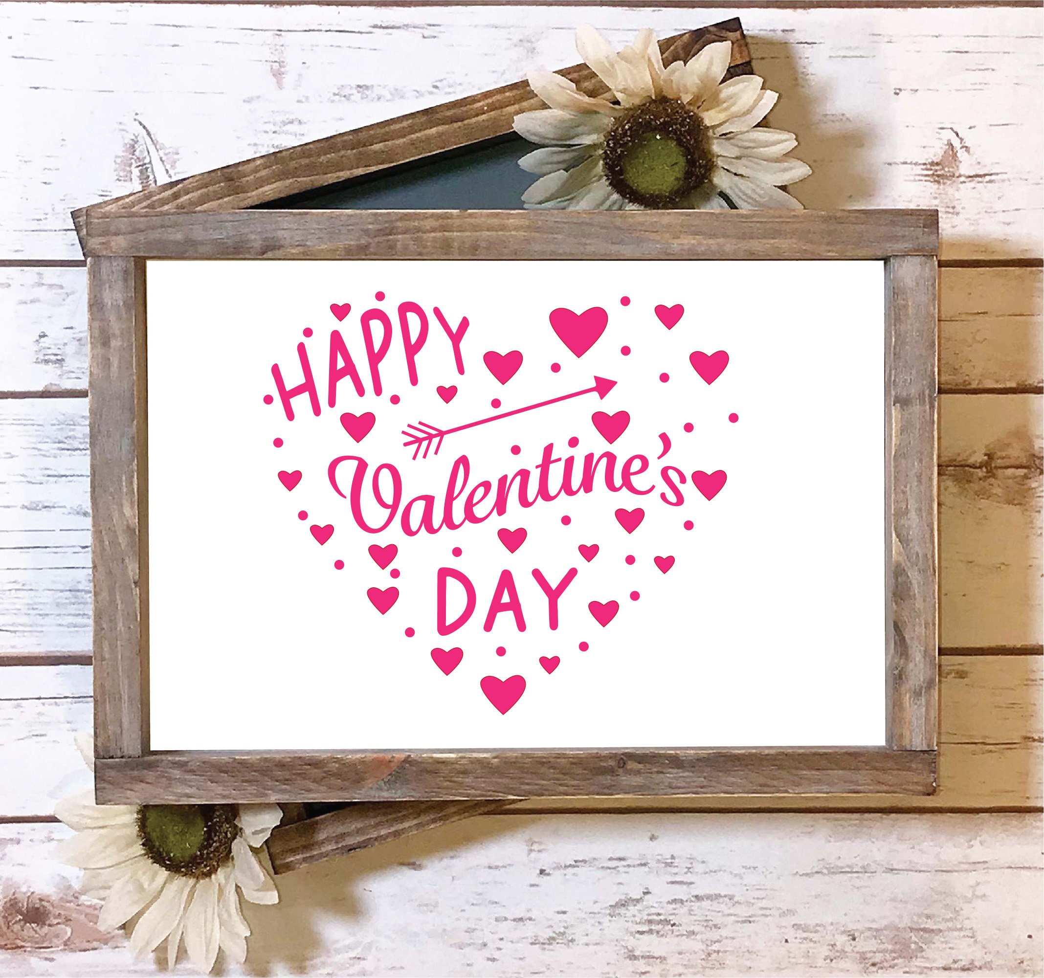 Happy Valentine's Day Heart SVG | Valentine's Day SVG | Cricut SVG ...