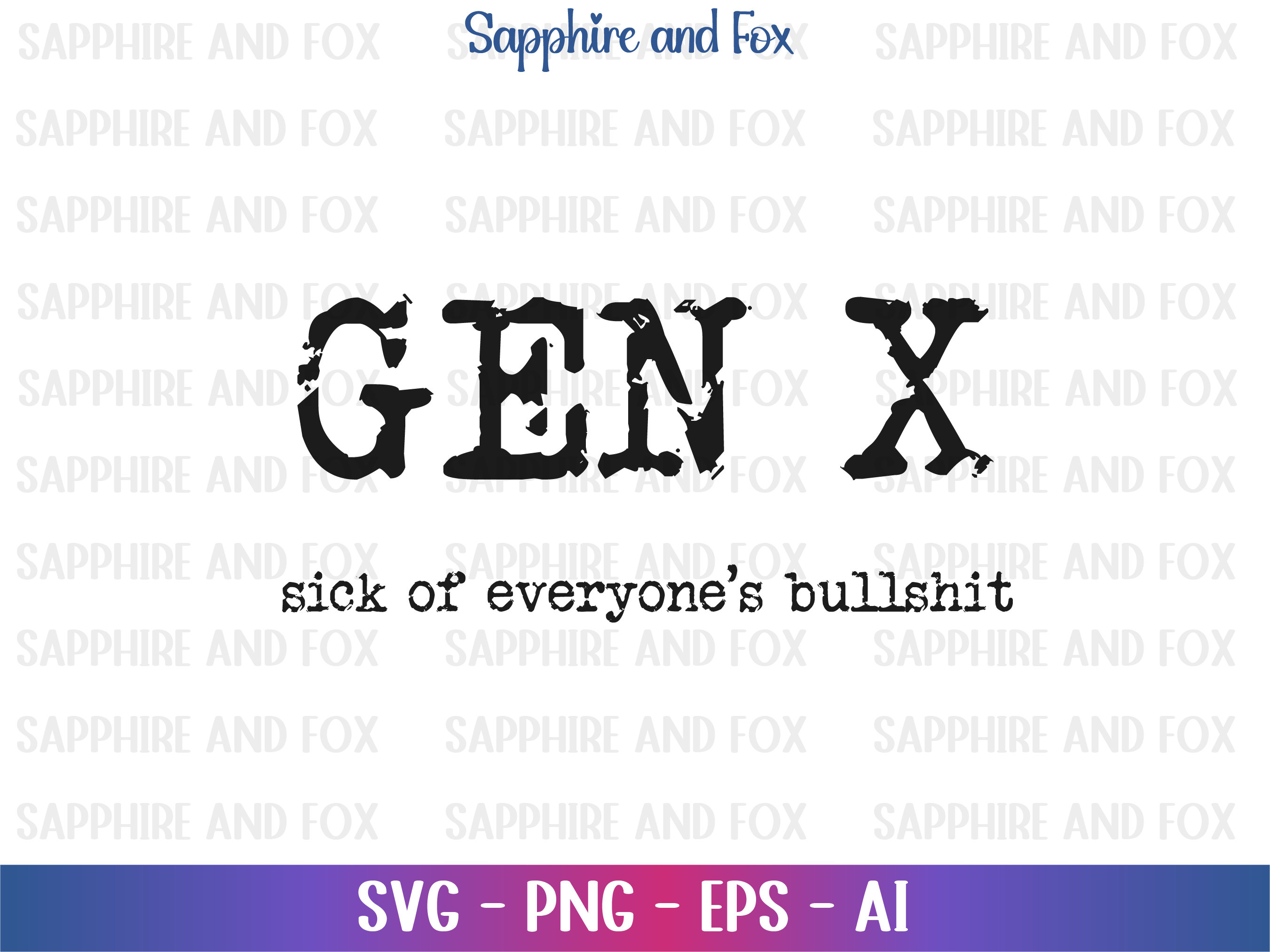 Gen X SVG, Generation X SVG, Retro Gen X Shirt, Gift for Gen X, Cricut ...