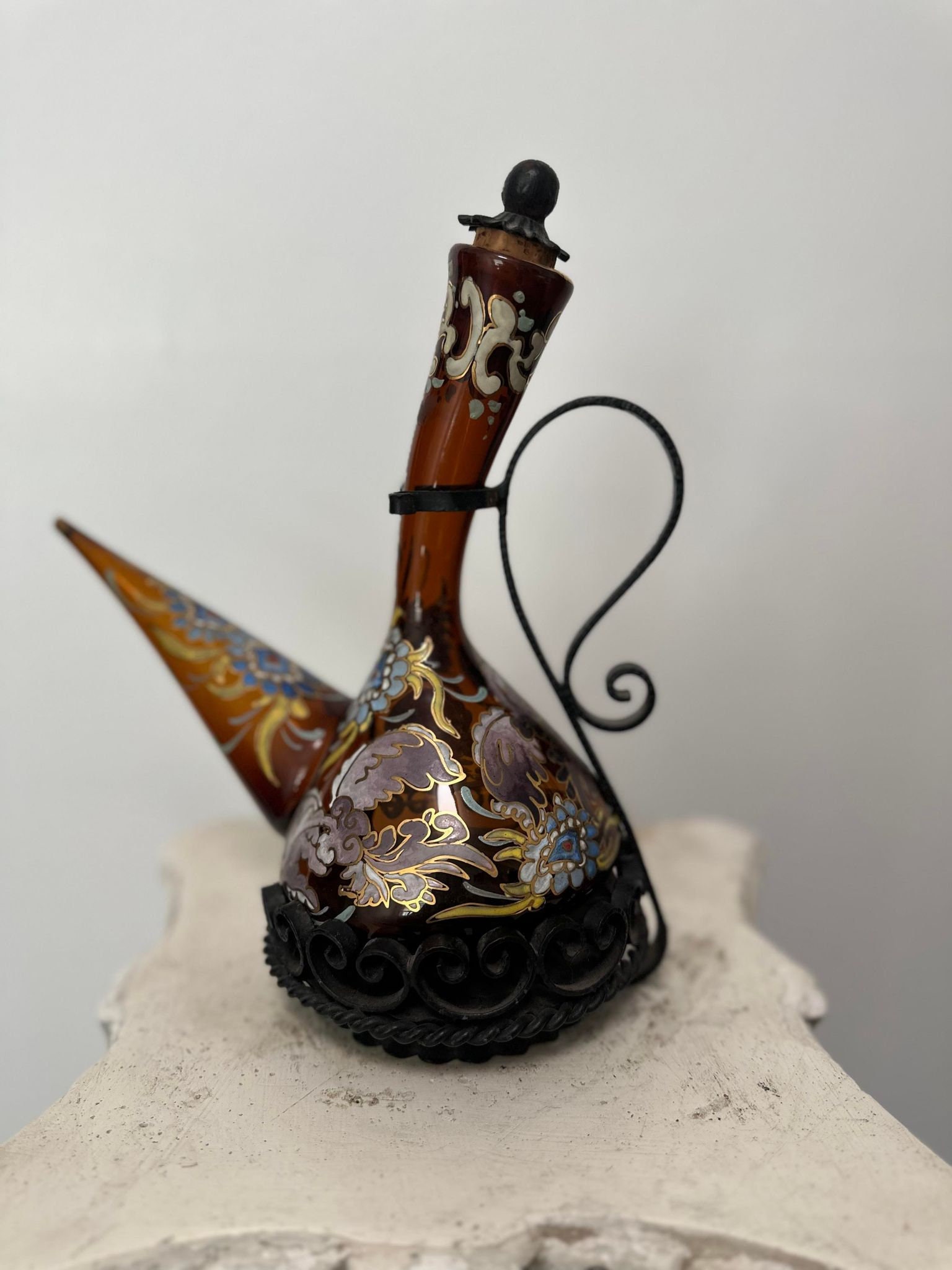 Jose Cire Royo Cruet DECANTER Vessel Catalan Majorca Moser - Etsy