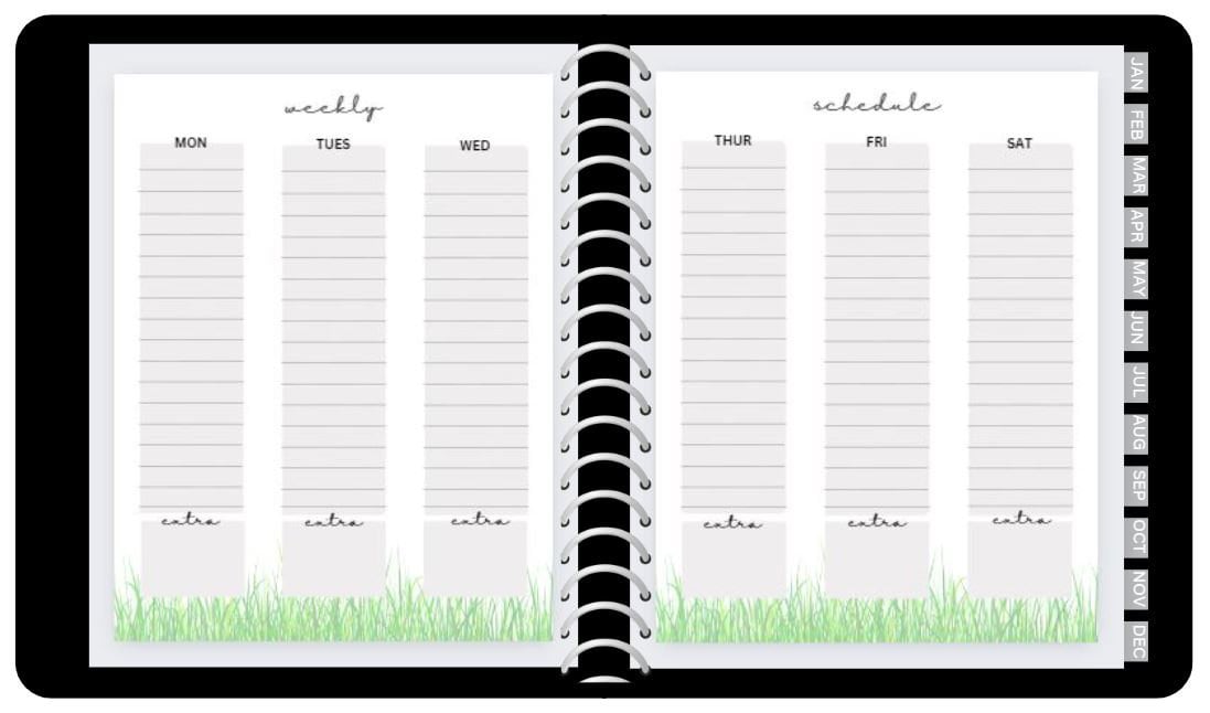 Lawn Care Planner | Landscape Planner | Daily Monthly Weekly Planner ...