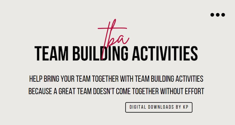 Team Building Activities | Group Work Exercises | Team Improvement ...