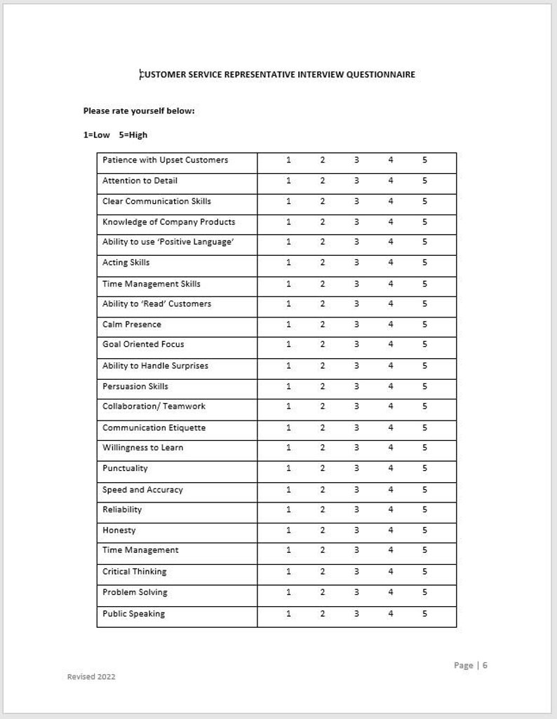 Interview Questionnaire | Onboarding | HR Template | New Hire Questions ...
