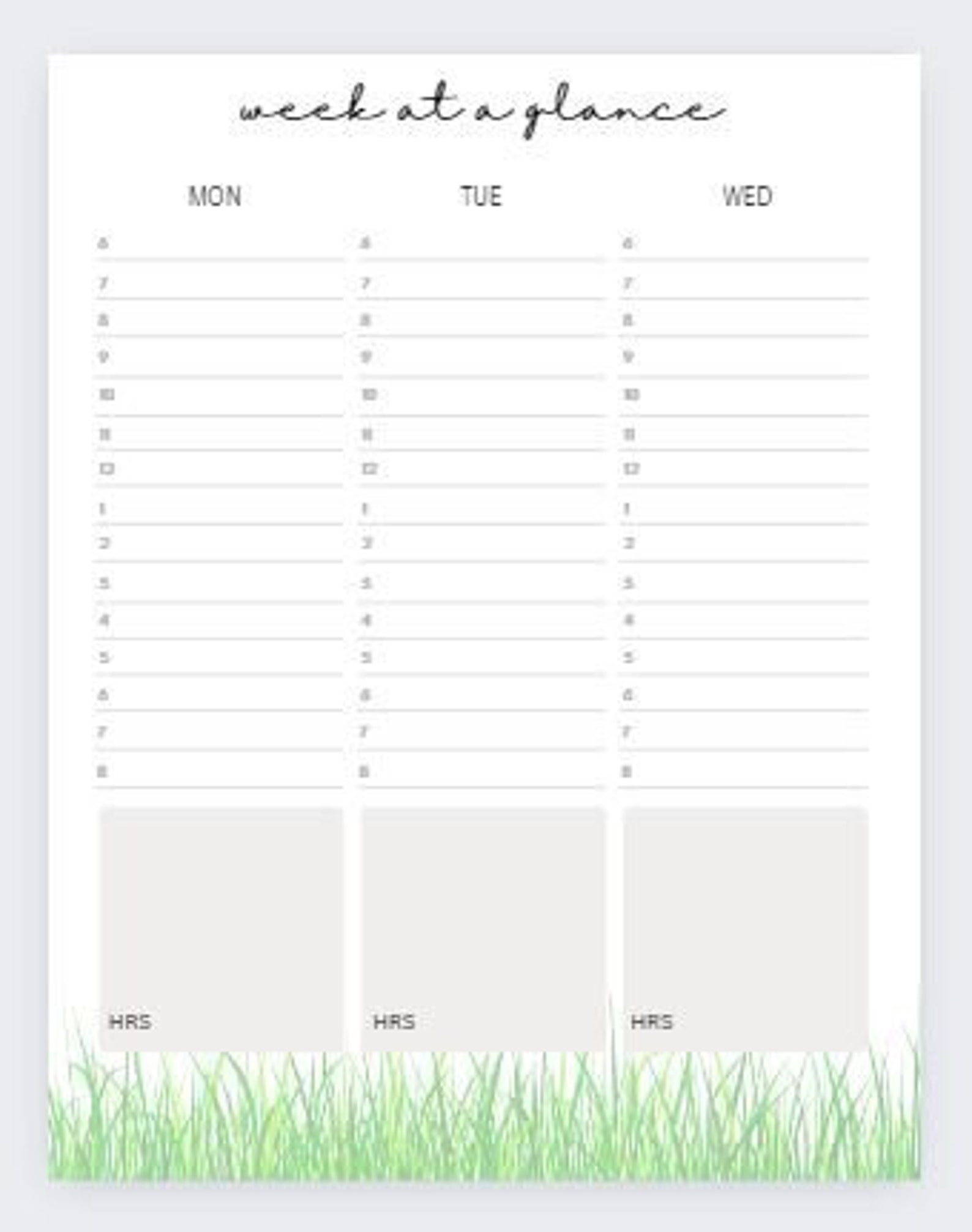 Lawn Care Planner Printable Templates | Calendar | Landscape Business ...