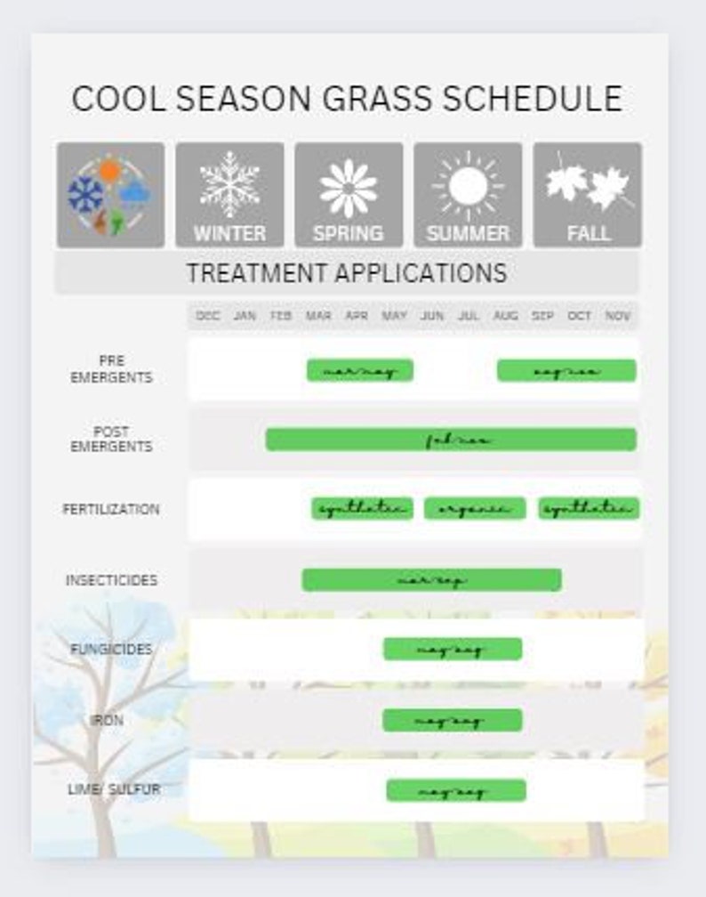 Lawn Care Planner Printable Templates | Calendar | Landscape Business ...
