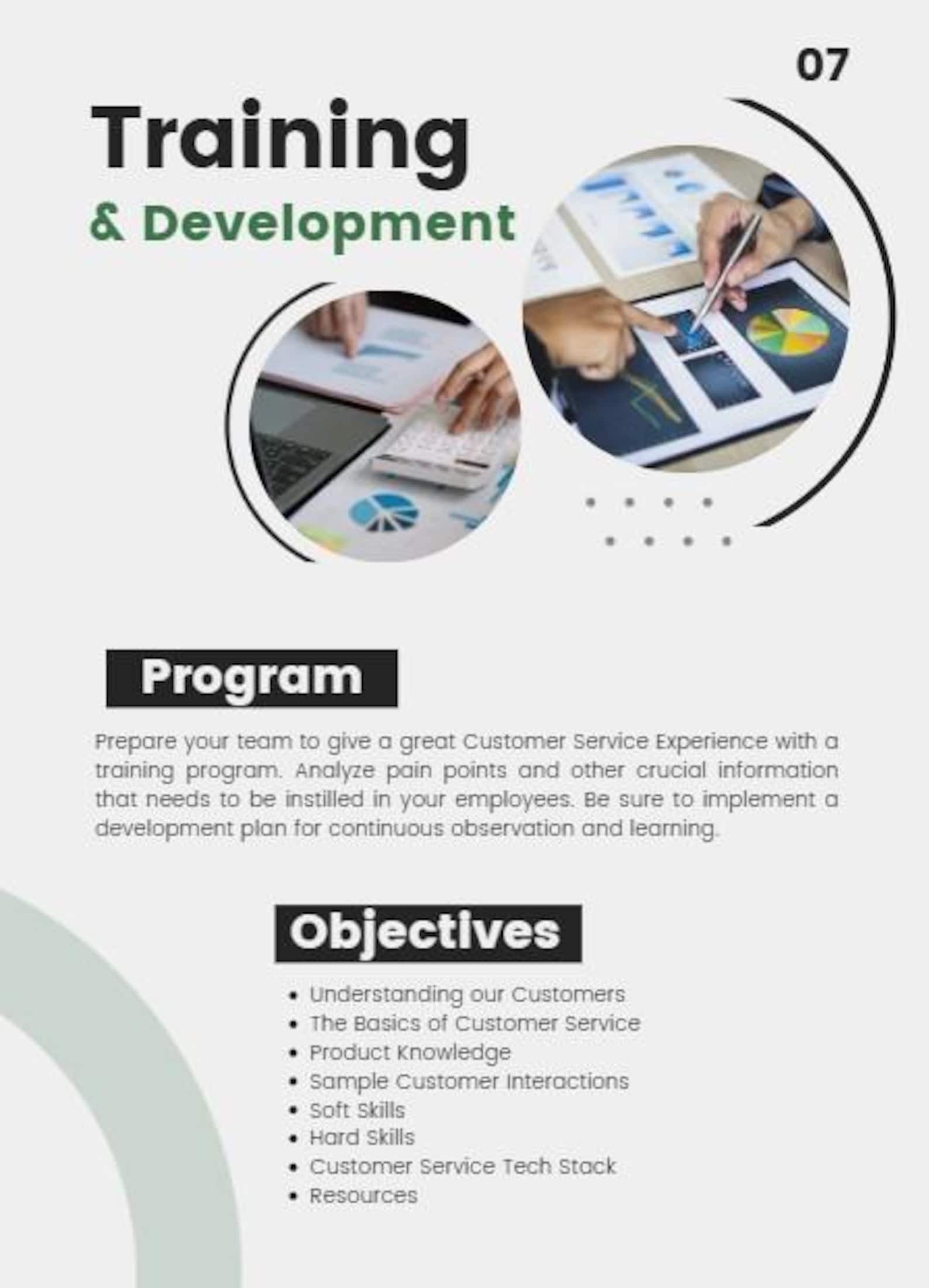 Customer Service Training Guide | Instant Download - Etsy