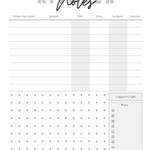 New Construction Planner Workbook | Digital Download | Guide | New ...