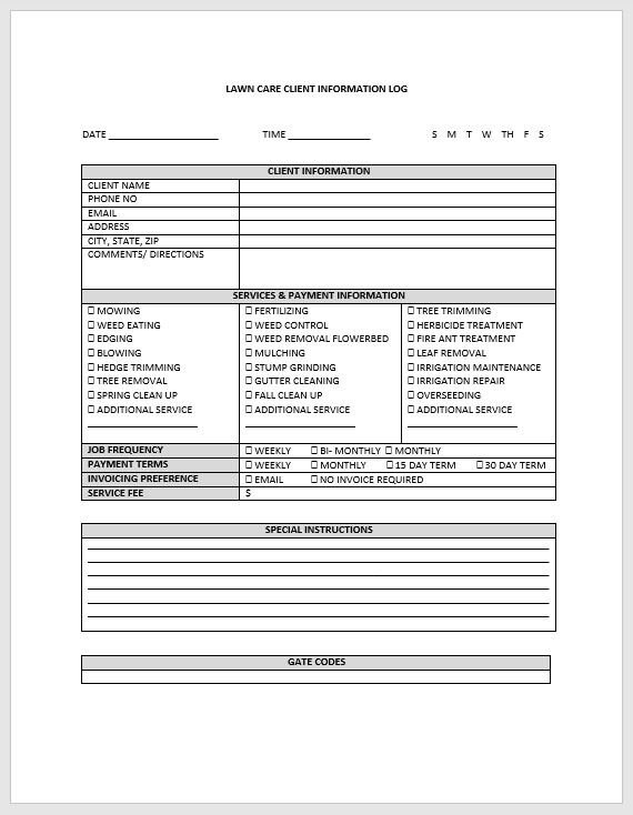 Lawn Care Business Bundle Contract Breach of Contract Letter Landscape ...