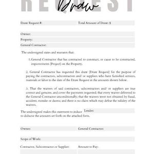 New Construction Planner Workbook | Digital Download | Guide | New ...