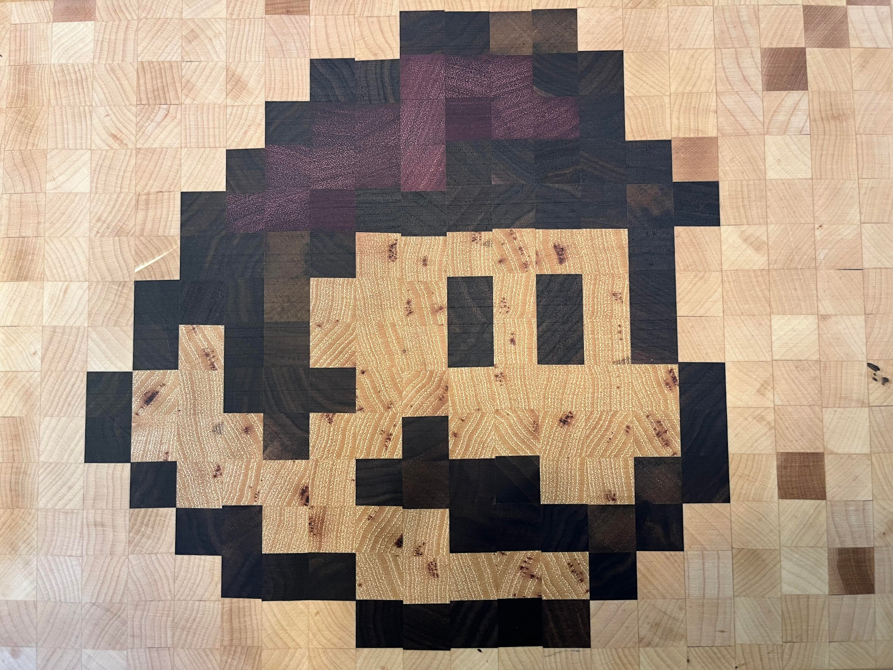 Mario End Grain Cutting Board - Etsy