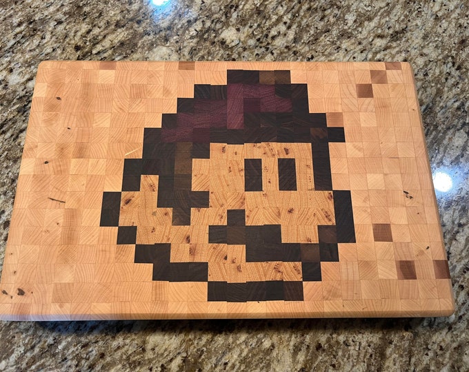 8-bit Cutting Board - Etsy