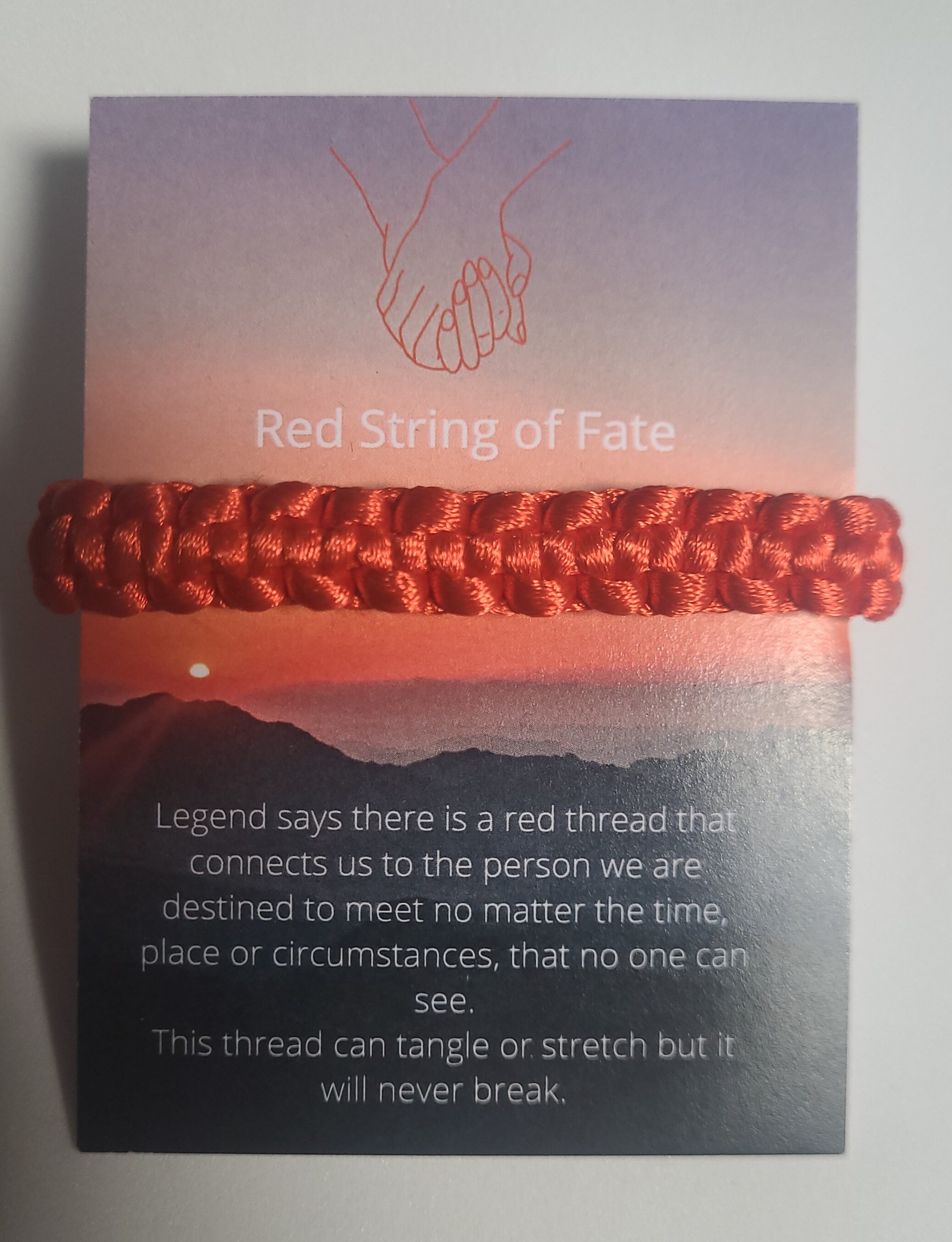 Red String of Fate Bracelet - Etsy