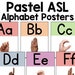Pastel Rainbow ASL Alphabet Poster | Real Pictures | Nonfiction ...