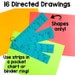 Community Helper Directed Drawings With Shapes | People - Etsy