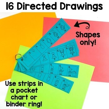 Community Helper Directed Drawings With Shapes People - Etsy