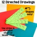 People Directed Drawings With Shapes | Clothing Details - Etsy