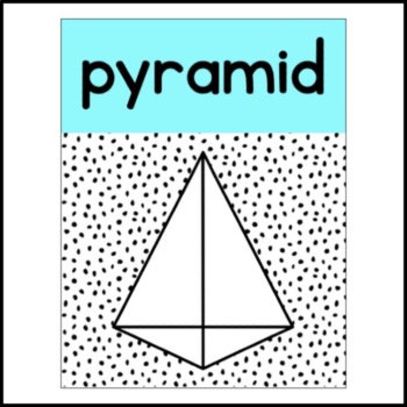 Bright Rainbow 3D Shape Posters | Dalmatian Print - Etsy