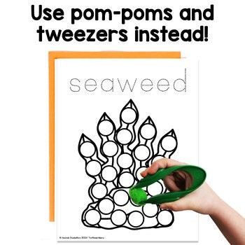 May Ocean Dot Marker Activities Bingo Dot Markers Fine - Etsy