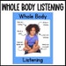 Whole Body Listening Posters | Real Pictures | Classroom Rules ...