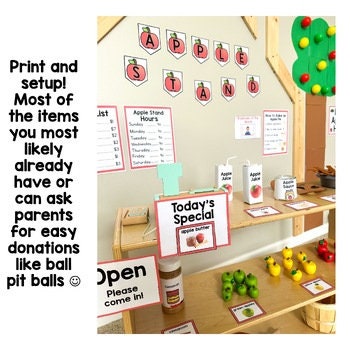 Apple Orchard Dramatic Play | Real Pictures - Etsy