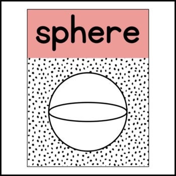 Pastel Rainbow Dalmatian 3D Shape Posters Classroom Decor Printable ...